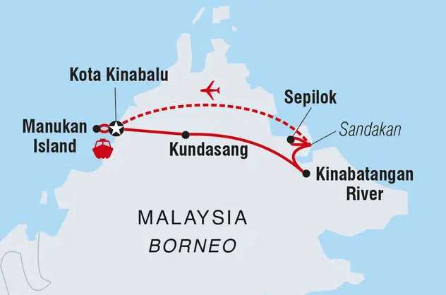 Classic Borneo | Asia Adventure Tours | Shandon Travel